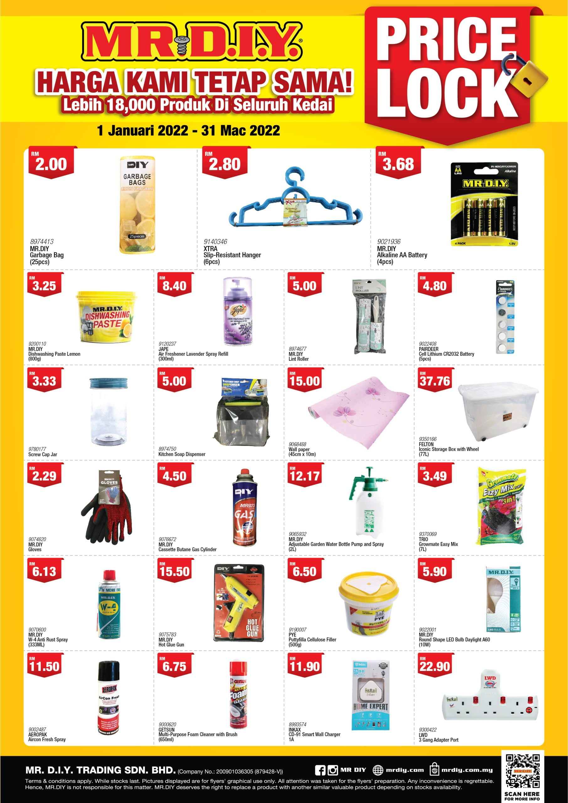 Harga Barangan Di Pasaran Makin Meningkat? MR.DIY Hadir Membantu Rakyat ...