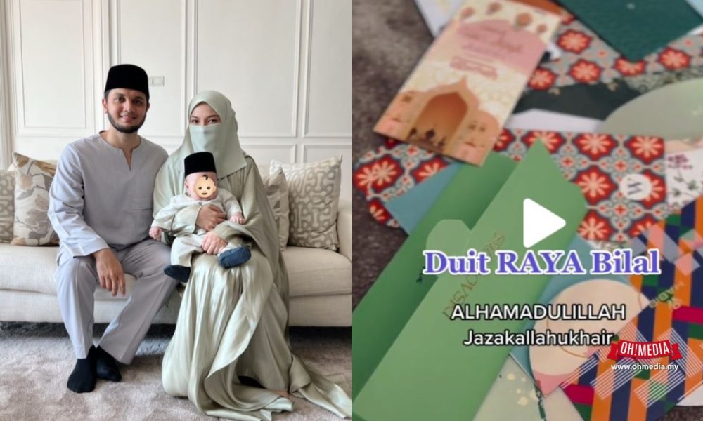 “Ya Allah RM14k Duit Raya Dia” – Netizen Teruja Tengok Angpau Raya Anak ...
