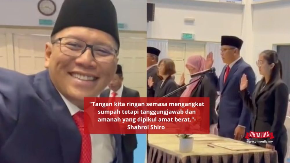 Shahrol Shiro Angkat Sumpah Sebagai Ahli MPK, Janji Selesaikan Masalah ...
