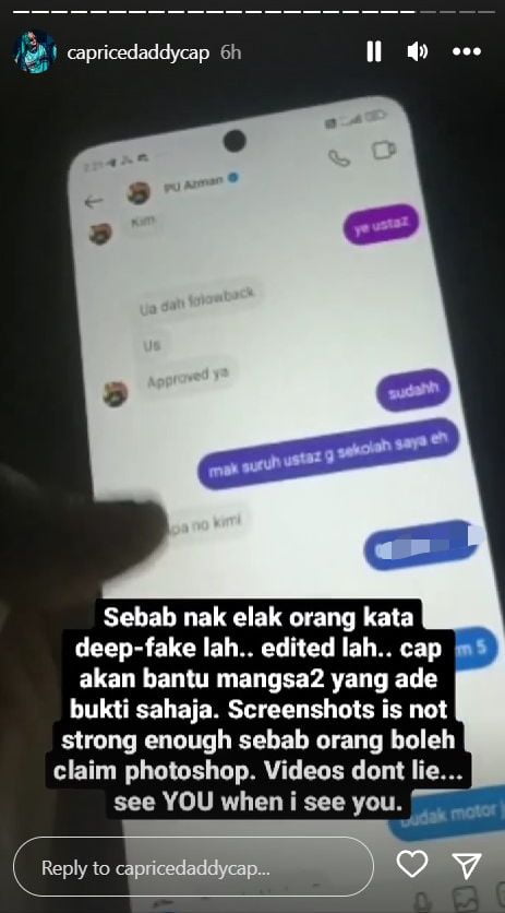 Didakwa Kes Amang Seksual, Individu Dedah Perbualan Dengan PU Azman Di ...