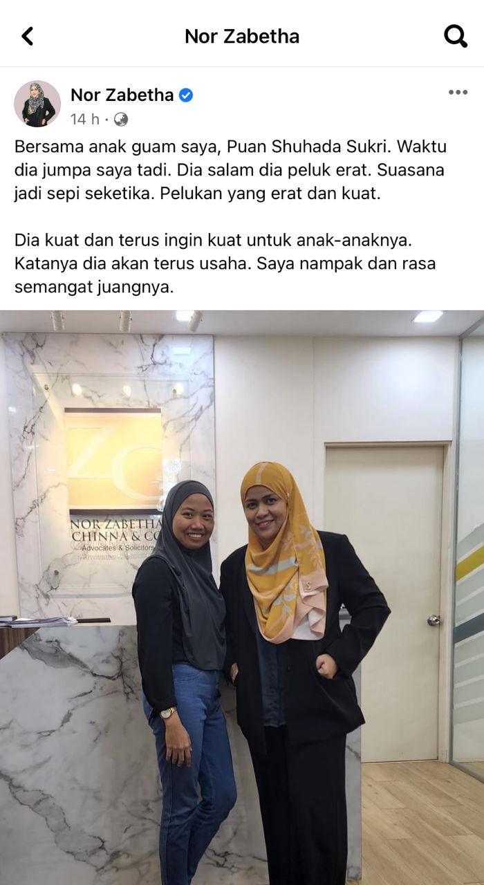 “Ini Untuk Anak-Anak Saya” – Shuhada Pasang Peguam Tuntut Keadilan | Oh ...