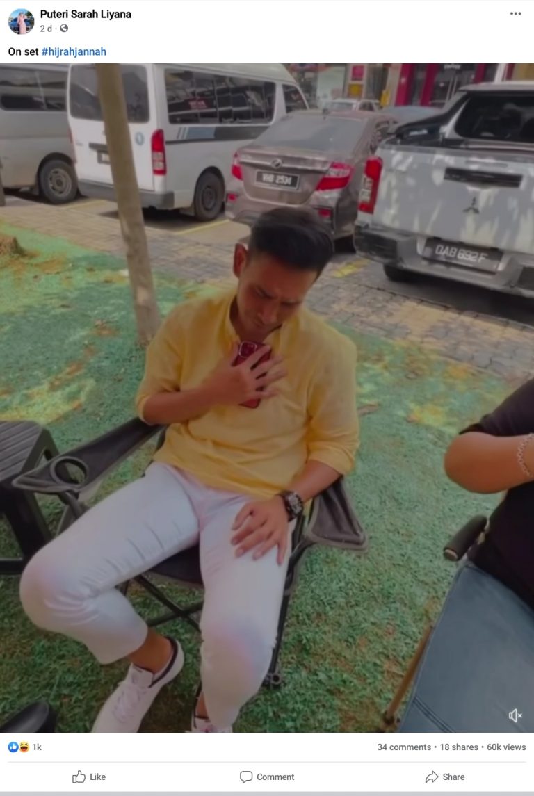 “Saja Bagi Line Panas” – Diusik Riz Amin, Gelagat Malu Puteri Sarah ...