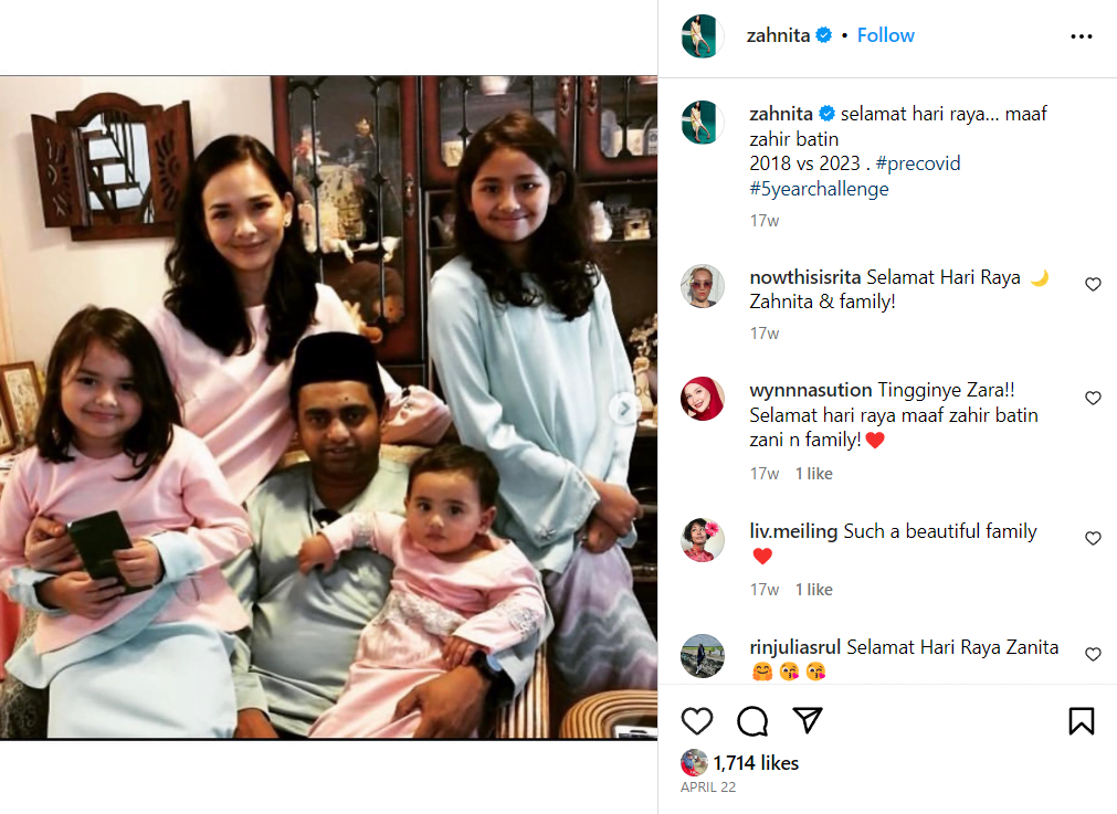 Zahnita Hilang Followers Lepas ‘Up’ Muka Tanpa Solekan, Netizen ...