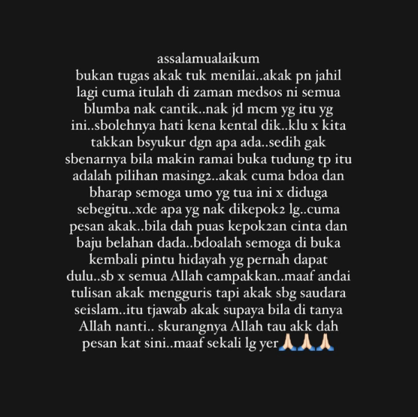 “Semua Berlumba Nak Cantik” – Khiriah Tegur Selebriti Buka Tudung | Oh ...