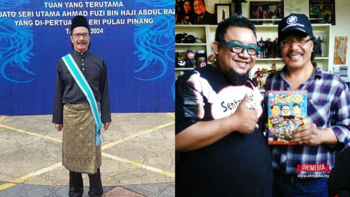 Pelawak Dan Kartunis Terkenal, Imuda Kini Bergelar Datuk Selepas 40 ...