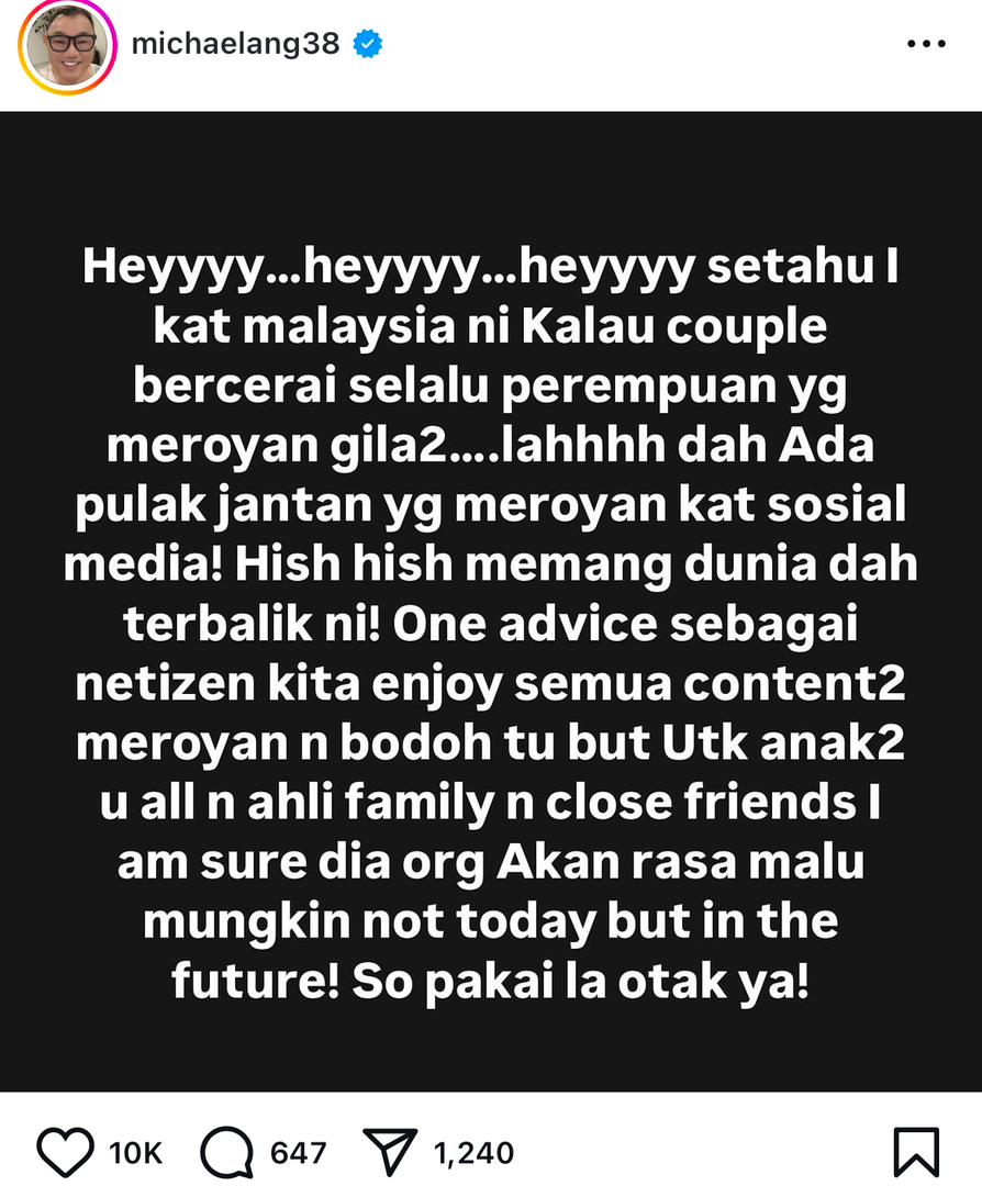 Selamba Je Kutuk Mak Depan Anak, Sharnaaz Anggap Itu Perbuatan Budak ...