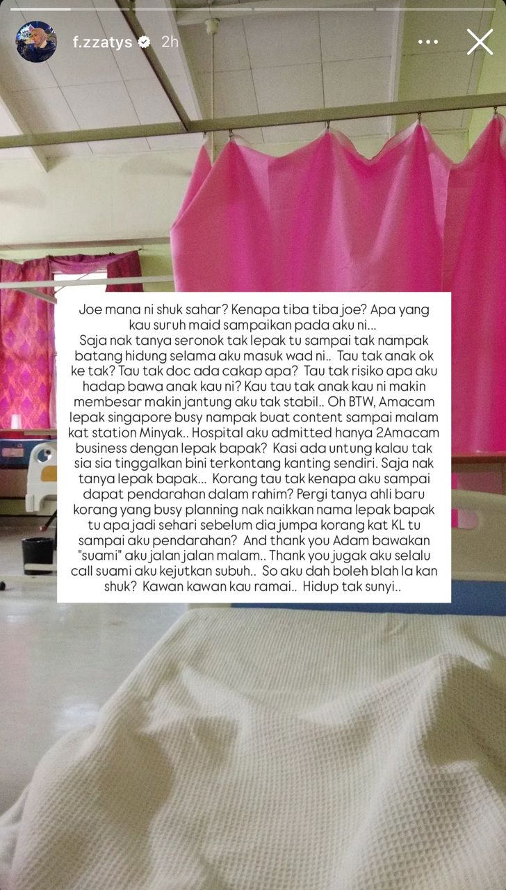 “Kau Hina Cakap Aku Mengandung Anak Haram” – Isteri Shuk Sahar Dedah ...
