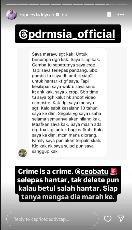 Mangsa Baru CEO Batu Tunjuk Bukti Mesej