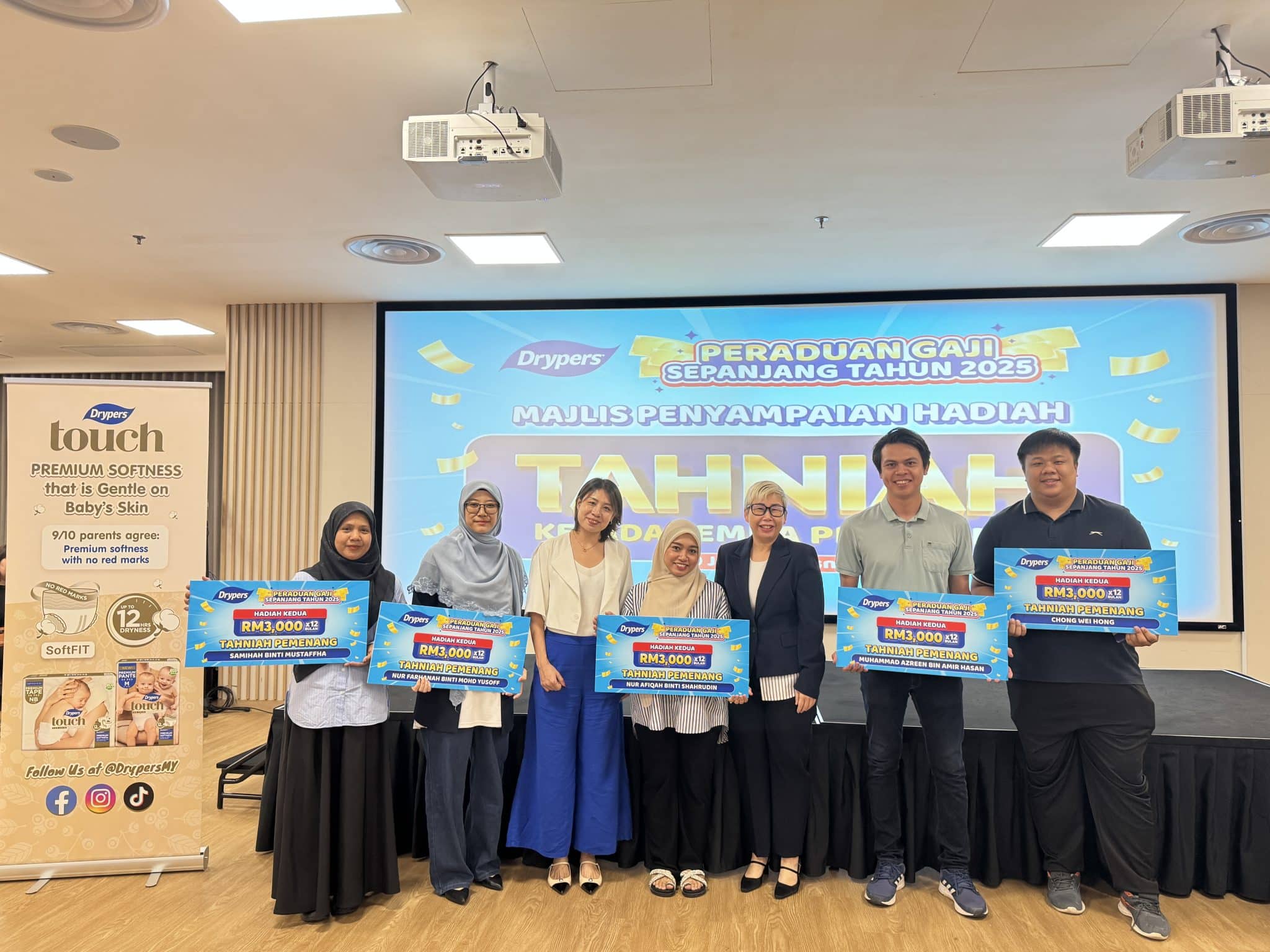 drypers rm1mil contest_second prize winners | Oh! Media