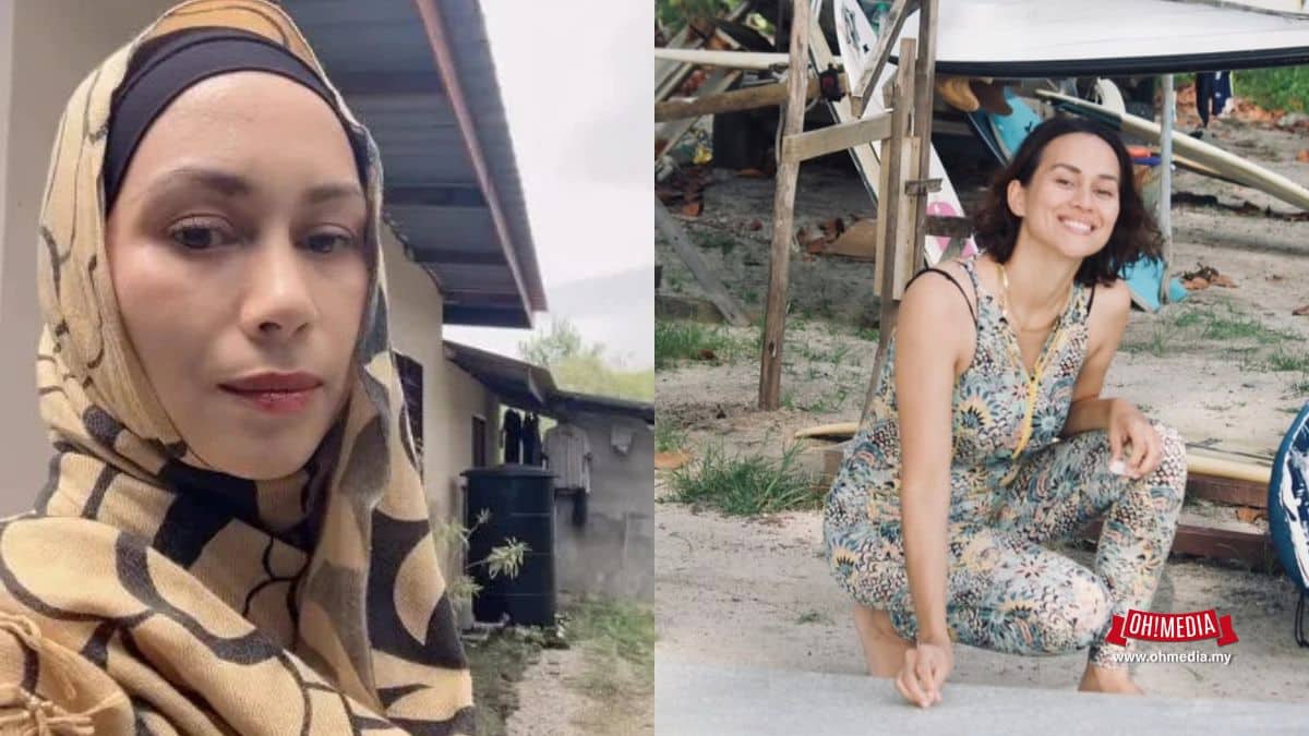 Tiada Lagi Gambar Berhijab, Tudung Natasha Hudson ‘Terbang’ Sekali Lagi?