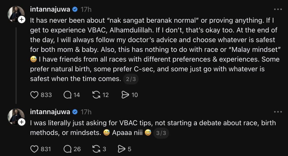 “Kenapa Wanita Melayu Selalu Ada Mindset Nak Berjaya Bersalin Vaginally ...